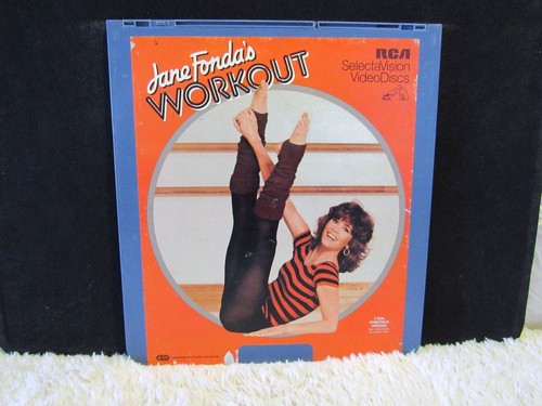 CED VideoDisc Jane Fonda's Workout (1982) RCA SelectaVision, Dual ...