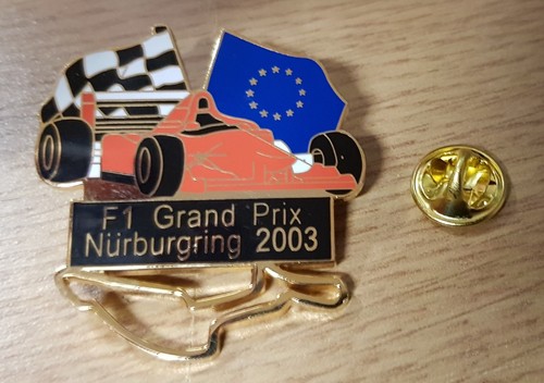 Formula 1 Pin F1 Grand Prix 2003 Nürburgring Red Vehicle Route ...