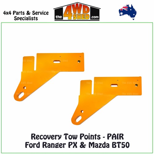 ROADSAFE 4WD Tow Points Heavy Duty Rated suit Mazda BT-50 Gen 2 2011 ...