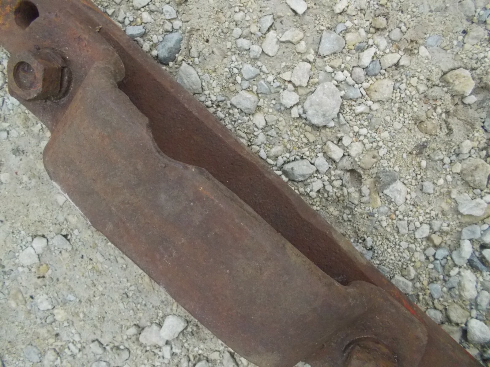 Farmall M IH tractor ORIGINAL swinging drawbar hitch tongue & strap ...