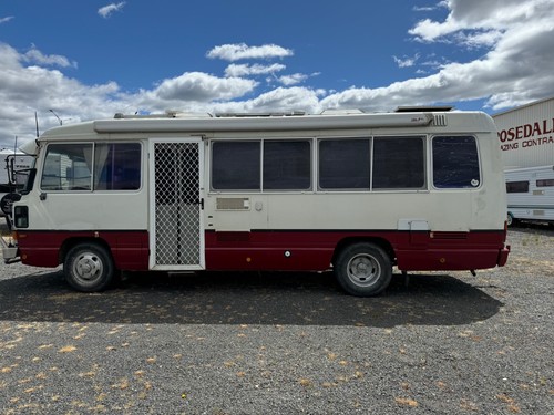 TOYOTA COASTER SHOWER TOILET 144000K 6 cyl diesel Solar REGO YES RWC NO ...