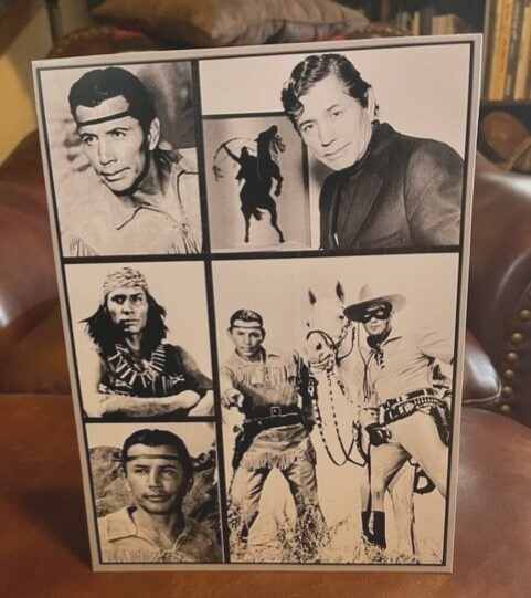 Jay Silverheels From The Lone Ranger Series Tabletop Standee 7 1/2" X ...