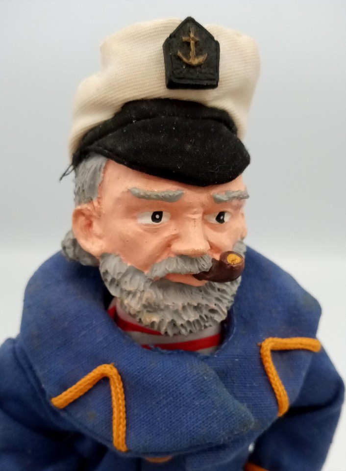 Vintage Lot of 4 Sea Captain Dolls Sailor Figures Pirates Nautical ...