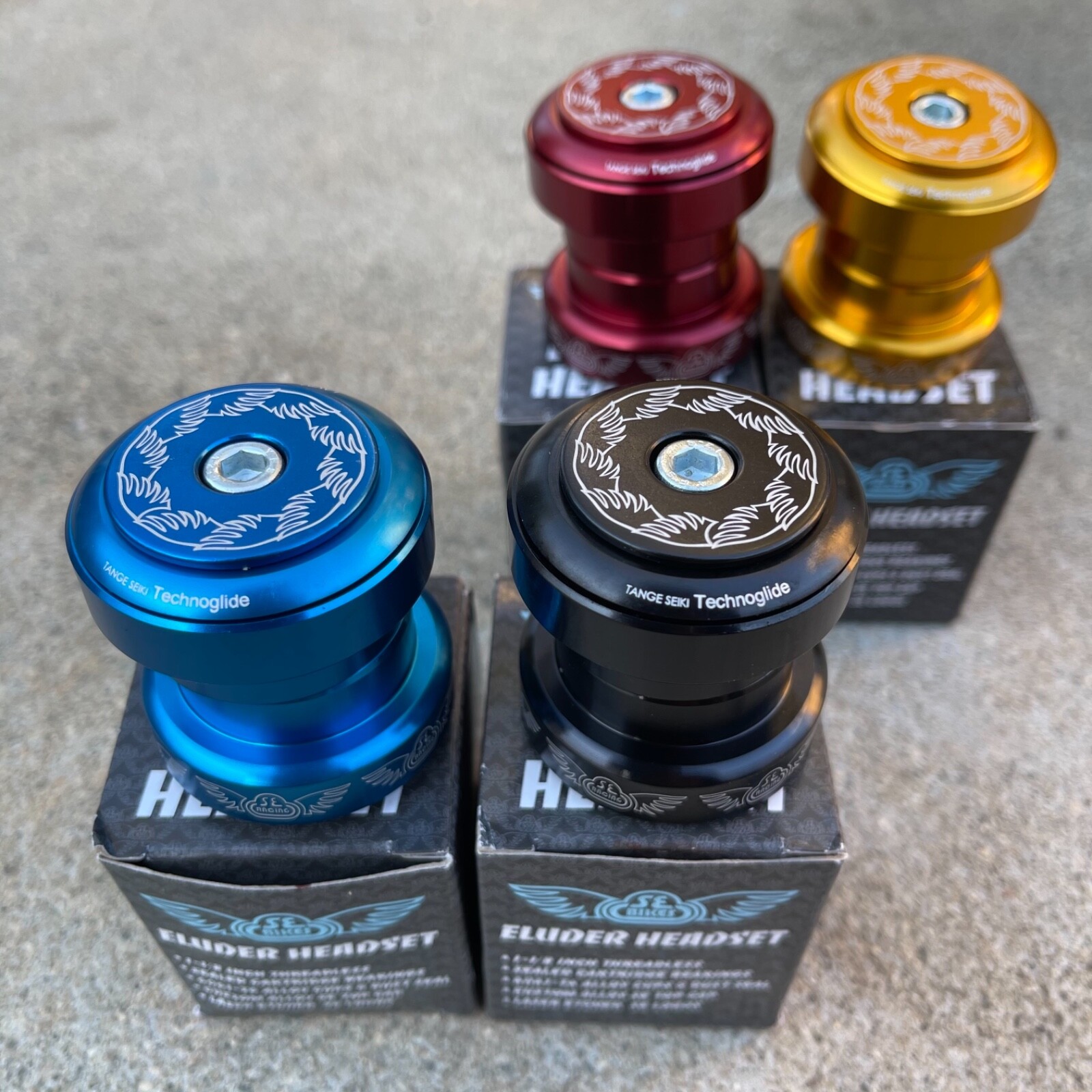 Se Bikes Fluter Headset 1 1/8 Threadless Bmx Bike Headsets Gt Haro ...