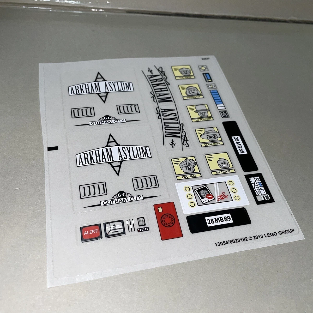 Lego Batman Arkham Decals