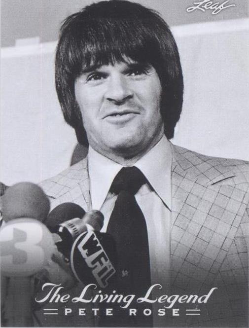 2012 Leaf Pete Rose The Living Legend - Pete Rose #26 for sale online ...