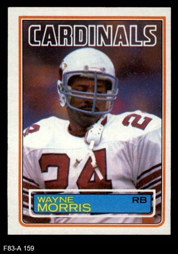 1983 Topps #159 Wayne Morris Cardinals-FB SMU 8 - NM/MT | eBay
