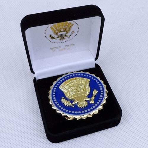 US Presidential Service Metal Badge Pin Insignia With Box | eBay