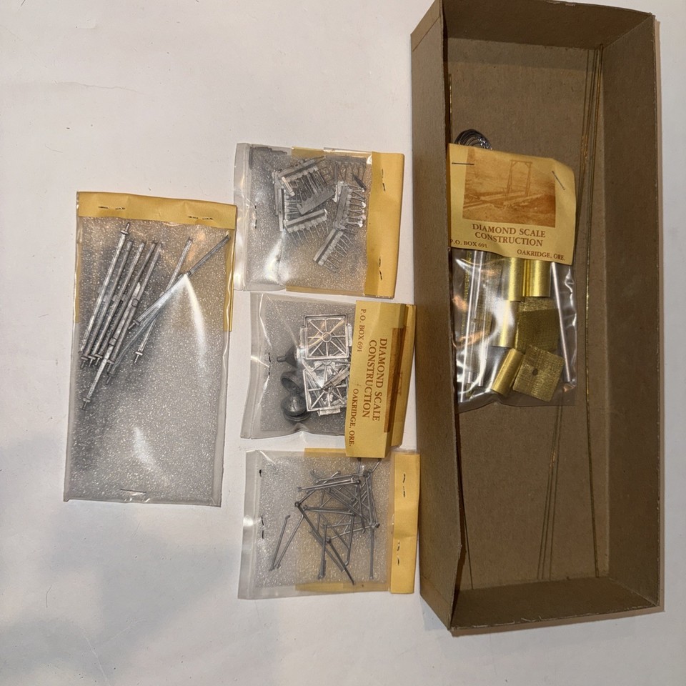 HO New/Old Brass and Diecast Diamond Scale Diesel Sand Tower Kit DSF ...