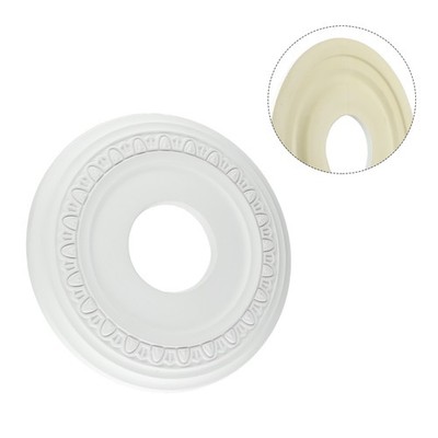 Functional and Stylish PU Ceiling Medallion Light Fixture Covers Plate ...