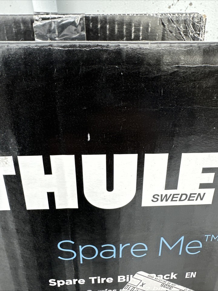 THULE SPARE ME 963PRO 2-BIKE SPARE TIRE LOCKING BICYCLE RACK | eBay