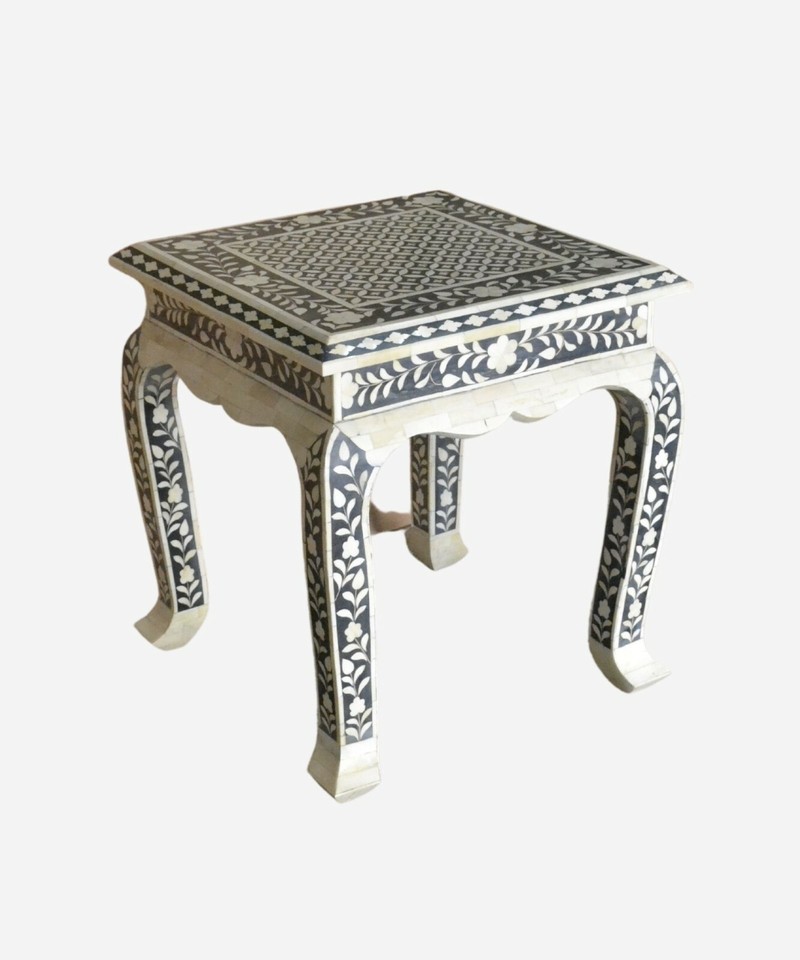 Indian Handmade Bone Inlay Coffee Table / Center Table | eBay