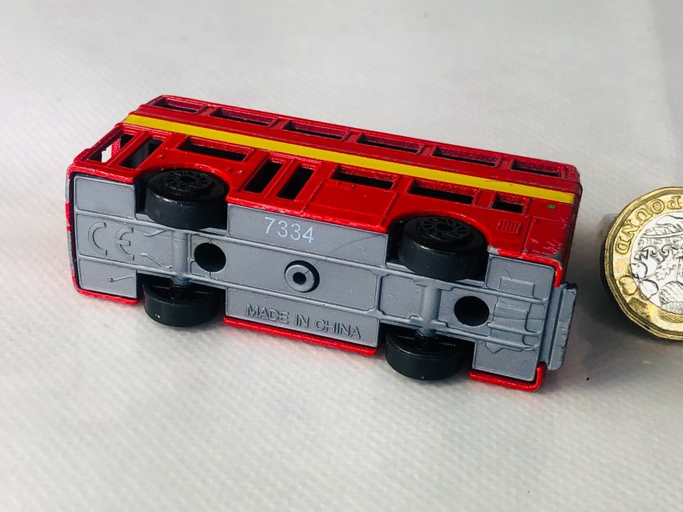 Toy Car London Red Bus Economy ncb | eBay UK