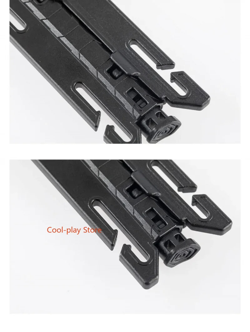 1 Pair Tactical Vest Hunting Backpack Quick Release Buckle MOLLE System ...