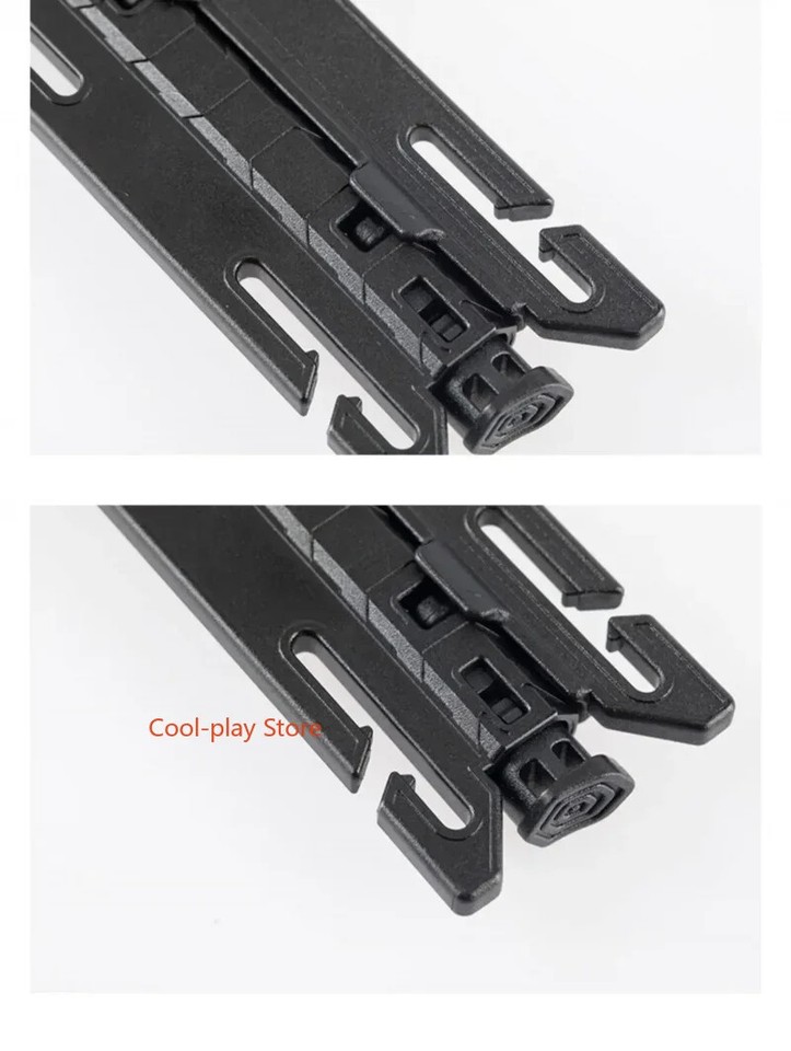 1 Pair Tactical Vest Hunting Backpack Quick Release Buckle MOLLE System ...