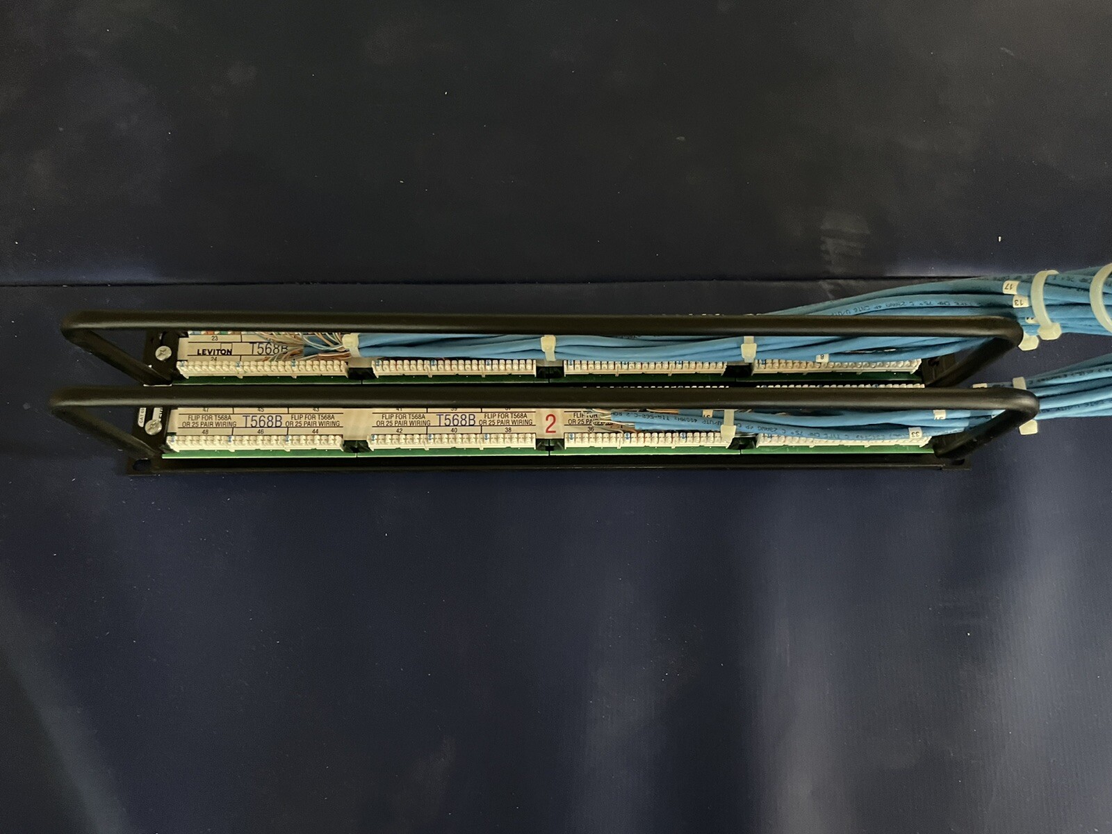 Leviton 69586-U48 - CAT 6 Universal Patch Panel - 48 Port | eBay