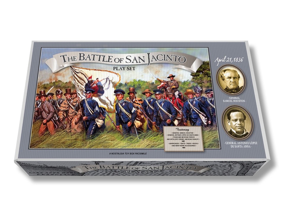 Marx "War of 1812" Playset Box OR "The Battle of San Jacinto" Play Set ...