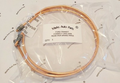 Fit Ford Transit Connect 2002-2009 RHD Rear both side brake pipes | eBay