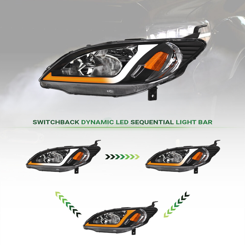 Topline For 2004-2005 Civic 2D/4D Switchback Sequential LED Strip ...