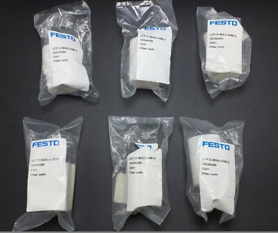 Festo LFP-D-MAXI-40M-U Filter Cartridge 40 Micron 546486 Lot of 6 | eBay