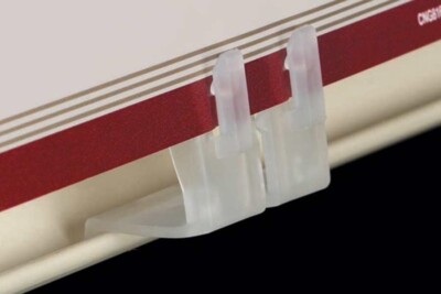 Gondola Shelving Price Channel Sign Holders-Clip In Sign Grippers-25 ...