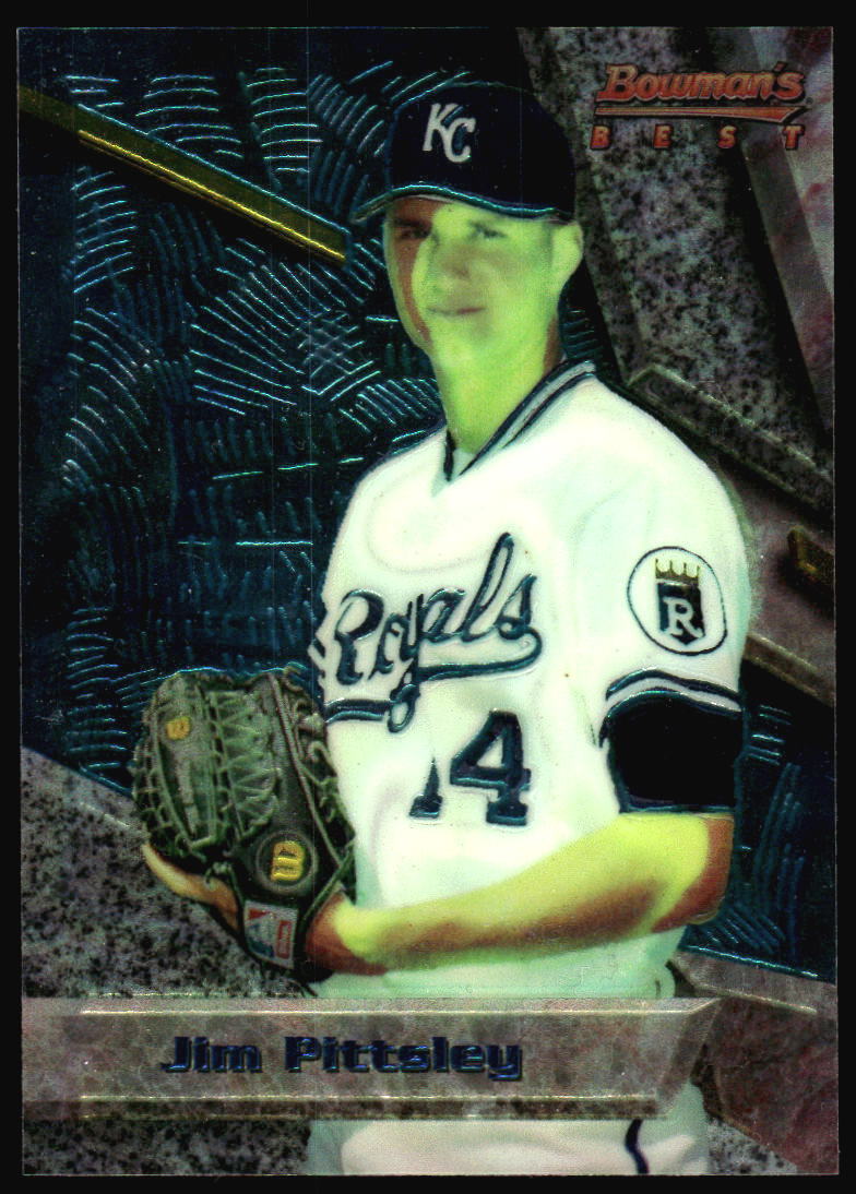 1994 Bowman's Best Jim Pittsley Rookie #48 Kansas City Royals | eBay