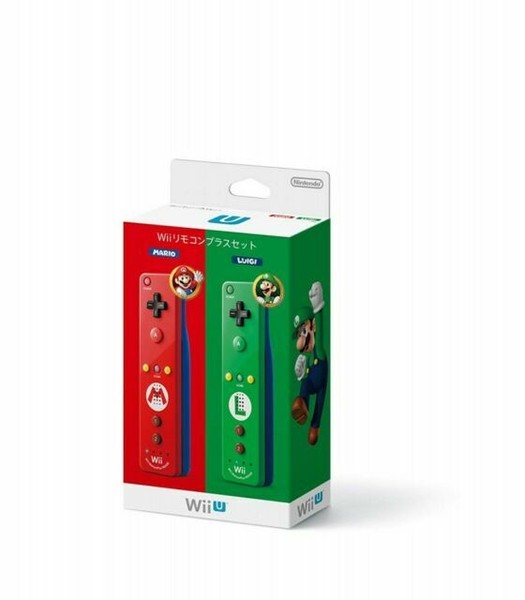 Pre Released November 21 Wii Remote Plus Set Super Mario Luigi Nintendo ...