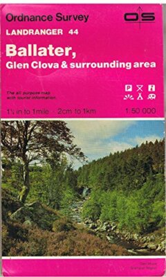 Landranger Maps: Ballater, Glen Clova an... by Ordnance Survey Sheet ...