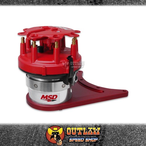 MSD PRO BILLET FRONT BELT DRIVE DISTRIBUTOR FITS SMALL BLOCK CHEV ...