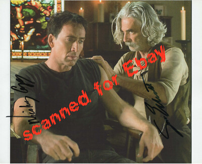 Nicolas Cage & Sam Elliott 8x10 Autograph Signed GHOST RIDER Photo ...
