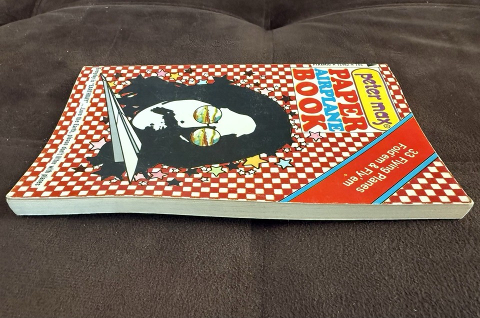 Paper Airplane Book by Peter Max First Printing 1971 Pyramid Books ...