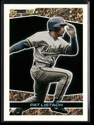 Pat Listach 1993 Topps #35 Black Gold | eBay
