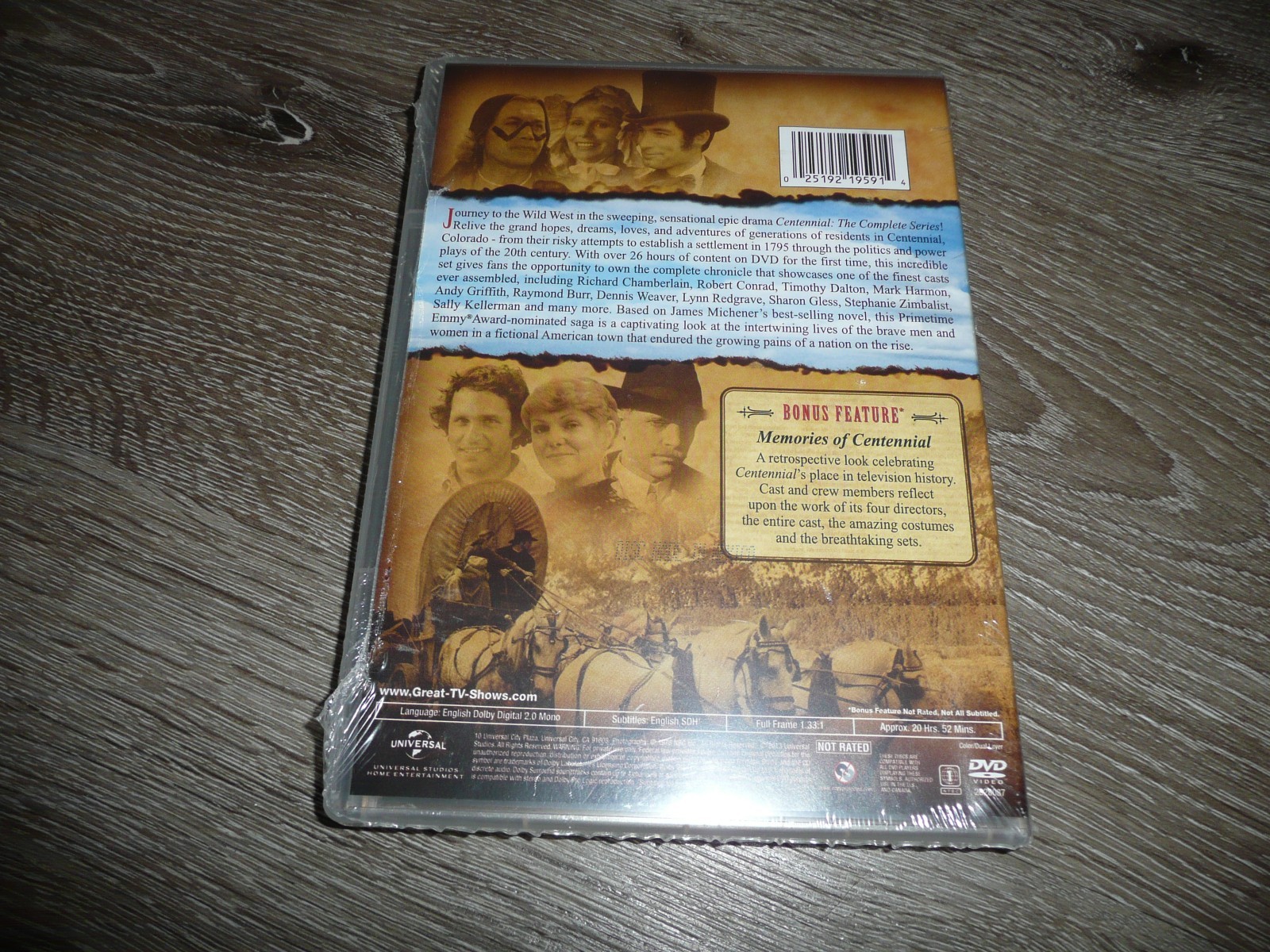Centennial: The Complete Series (DVD, 2013, 6-Disc Set) for sale online ...