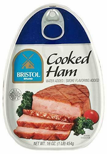 Bristol Smoke Flavor Cooked Ham, Can 16oz for sale online | eBay