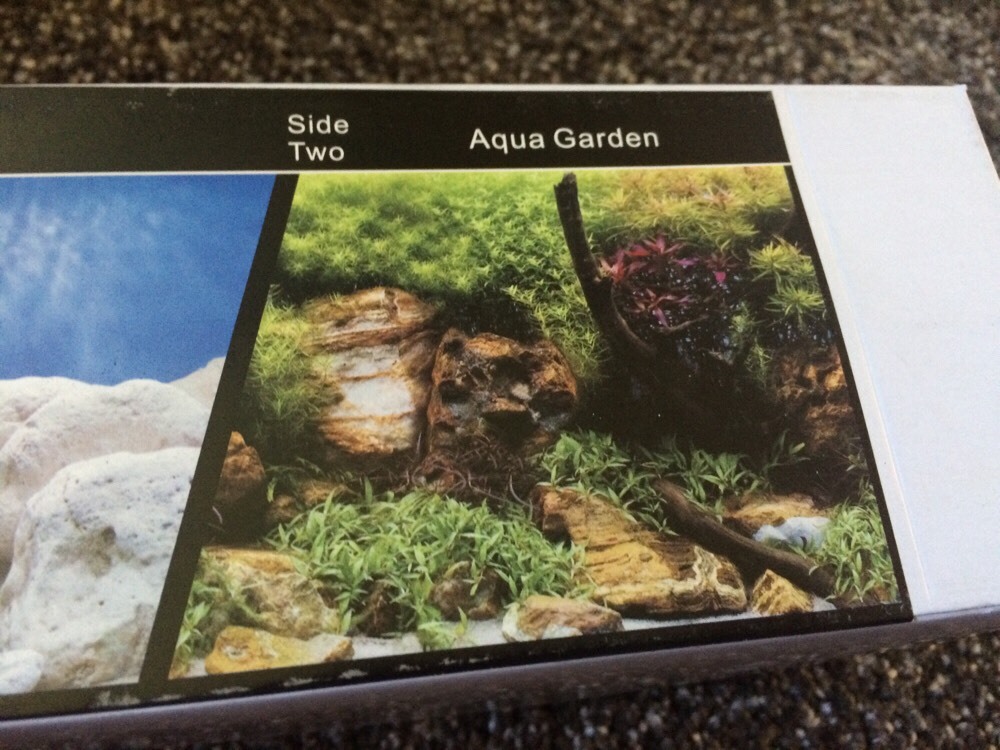 Seaview Brilliant Backgrounds Fish Tank Aquarium Double Sided ...