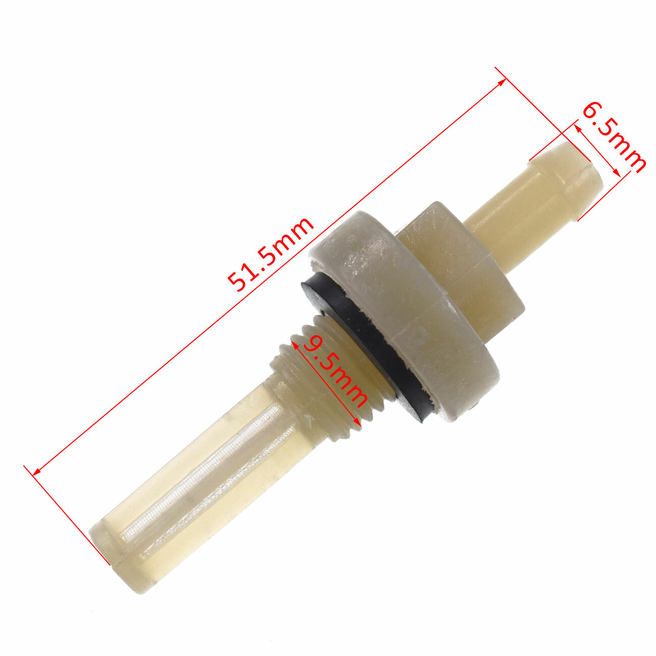 6 Pack Filter For Honda GX160 GX200 GX240 GX270 GX340 GX390 Fuel Tank ...