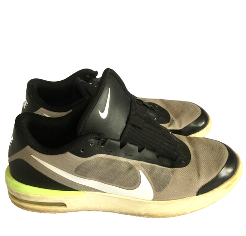NIKE AIR MAX VAPOR WING MENS 10.5 GRAY BLACK VOLT TENNIS SHOE BQ0129007 ...