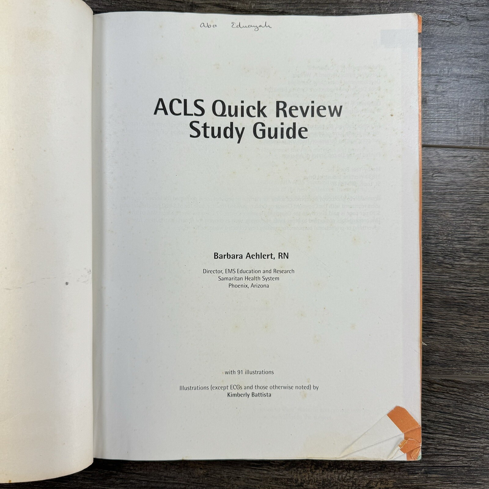 ACLS Quick Review by Aehlert, Barbara , Paperback 9780815100072 | eBay