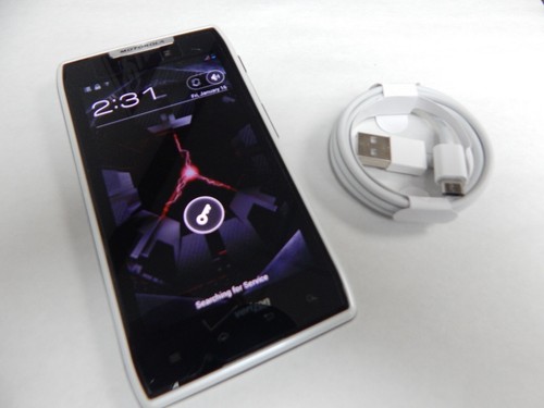 Motorola Droid RAZR XT912 16GB (Verizon Unlocked) White - FREE BUNDLE ...