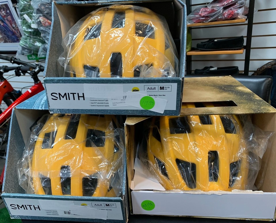 Smith Route MIPS Bike Helmet Matte Hornet/Gravy (M 55-59cm) NWT/No ...