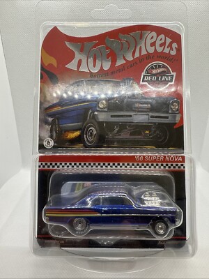 2022 Hot Wheels BLUE 66 SUPER NOVA Redline Club RLC | eBay
