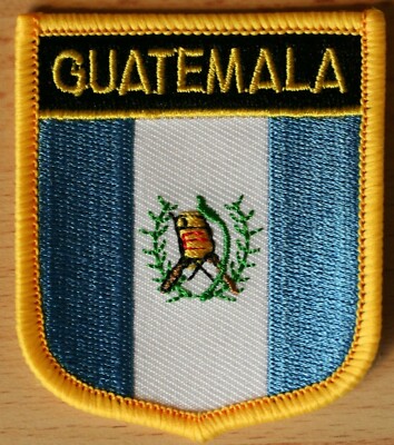 GUATEMALA Shield Country Flag Embroidered PATCH Badge P1 | eBay UK