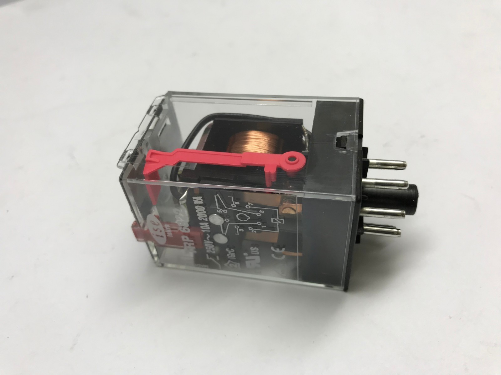 1 Pc X NEW ISE ISKRA TRP 6822 8 Pin Relay 250V 10A 2000VA | eBay UK