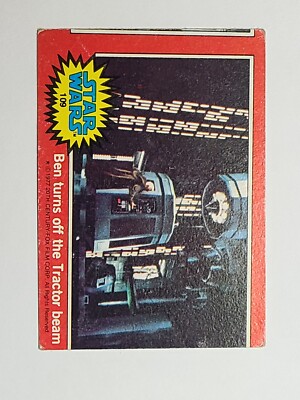 Star Wars trading cards 1977 Factory Flaw | eBay