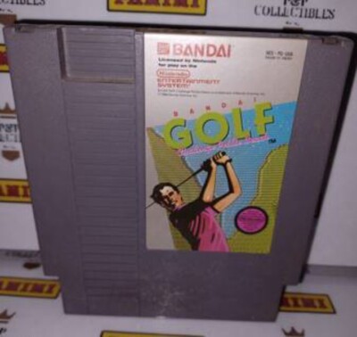 Bandai Golf: Challenge Pebble Beach (NES,1989) Game 45557072001| eBay