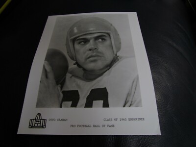 Otto Graham Autographed Photo JSA Auction Certified | eBay