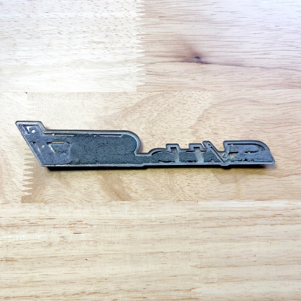97-02 Subaru Forester SF5 S/tb Sti Trunk Emblem Logo Label 98 JDM OEM ...