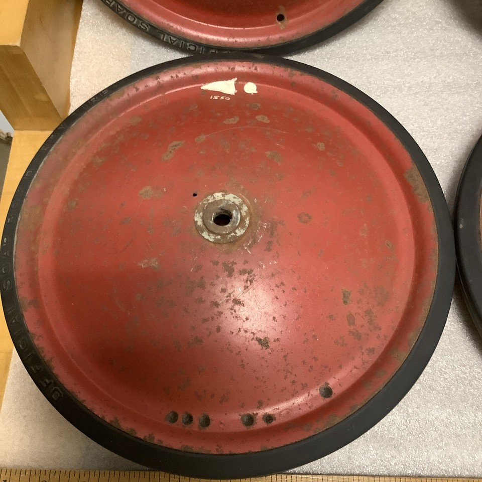 Original Vintage Set Of 4 Official Soap Box Derby Wheels And Tires 12 ...