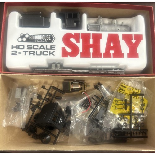 HO Scale Roundhouse 42 ton 2-truck Undecorated Shay Kit | eBay