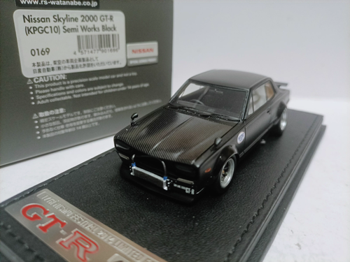 IG 1/43 Nissan 2000 GT-R KPGC10 Semi Works | eBay UK